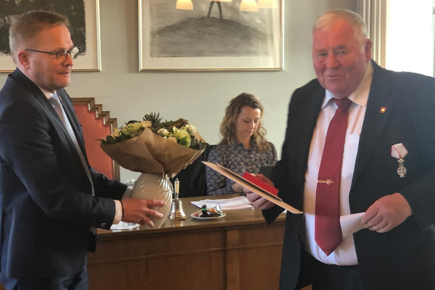 - Ridderkorset betyder meget for mig • Her på Øen