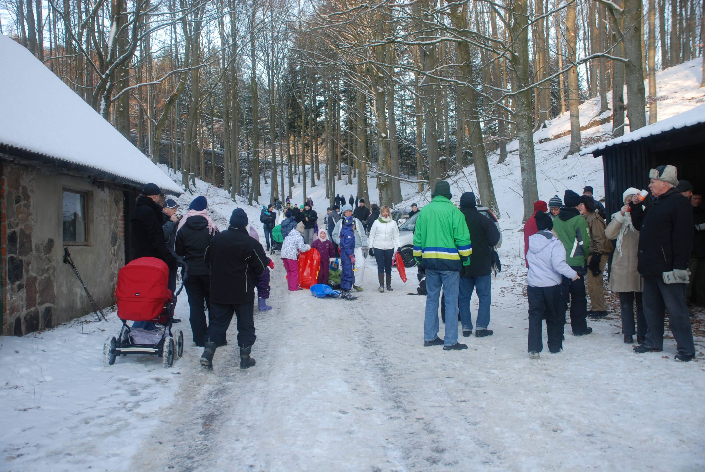 Julemotionstur i Legind Bjerge • Her på Øen